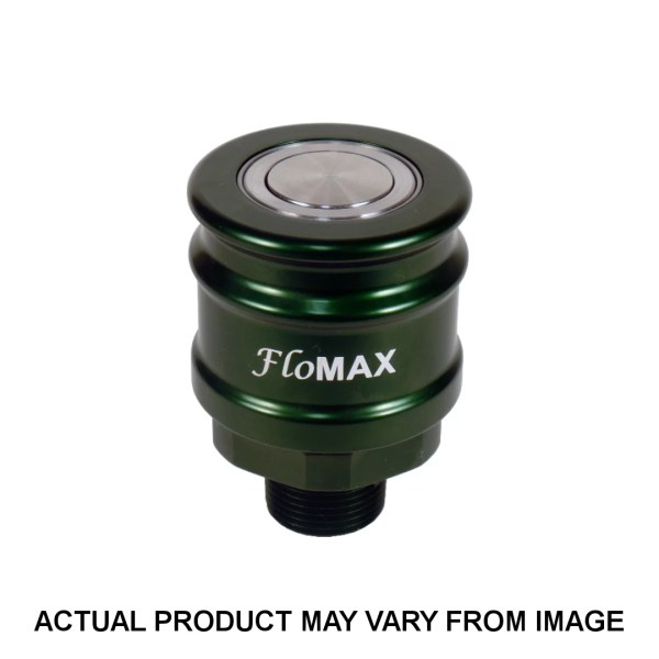 Dark Green Flush Face Nozzle ¾" | Industrial Fluid Solutions