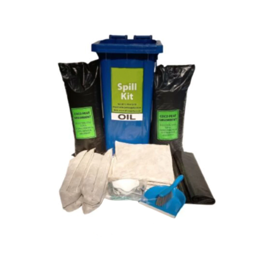 80L Wheelie Oil Spill Kit | Industrial Fluid Solutions