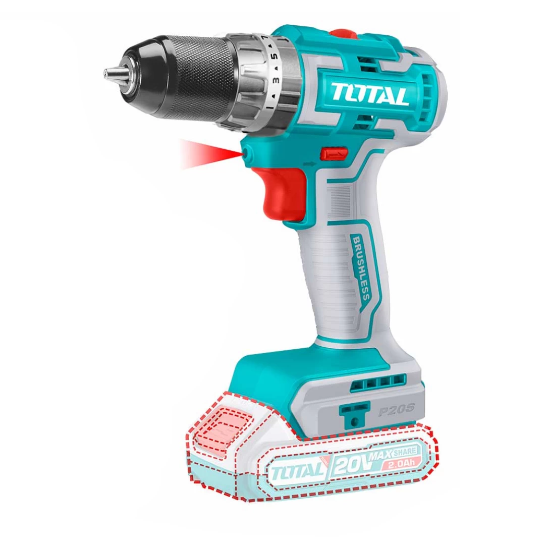 Total Tools Li-Ion 20V Impact Drill | Industrial Fluid Solutions