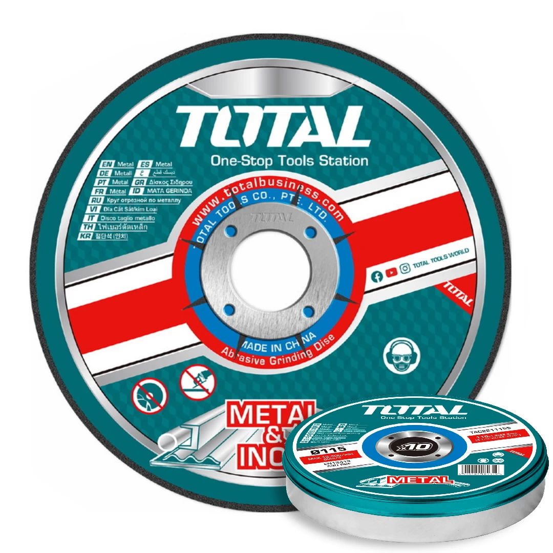 10pc 115x1.2mm Metal Cutting Disc Set | Industrial Fluid Solutions